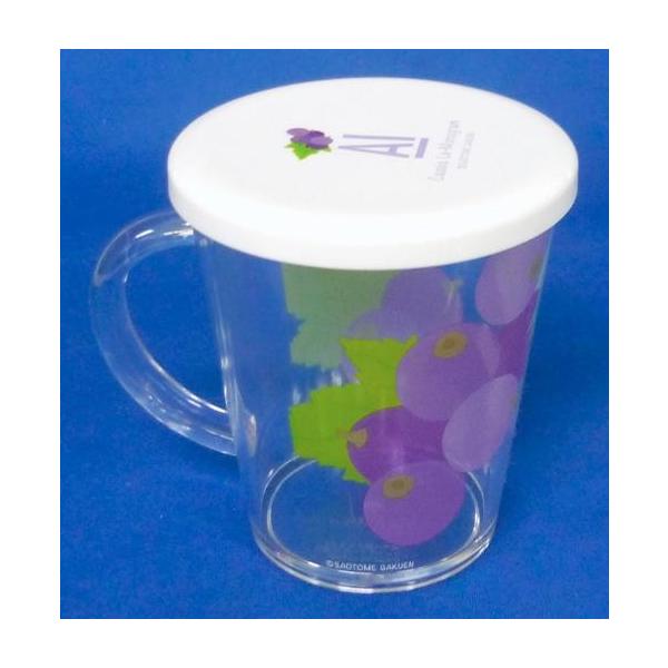 商品名：中古マグカップ・湯のみ(キャラクター) 美風藍 フタ付きクリアコップ SHINING STORE ちびキャラVer. 「うたの☆プリンスさまっ♪」 SHINING STOREグッズ商品解説■SHINING STORE特製エプロンを着...