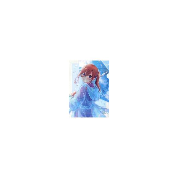 商品名：中古クリアファイル 中野三玖(after the rain) 「五等分の花嫁* 〜FIVE Memories 2025〜 三玖のトレーディングクリアファイル ＜FIVE Memories 2025＞」商品解説■「五等分の花嫁* 〜F...