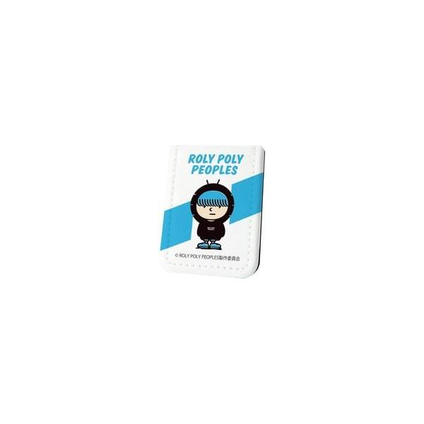 商品名：中古ノート・メモ帳 02.ブルース(公式イラスト) レザーフセンブック 「ROLY POLY PEOPLES」商品解説■コンパクトなカバーに2サイズ3色のフセンメモを綴じました。ポケットやペンケースに入れて携帯しやすく便利です。【商...
