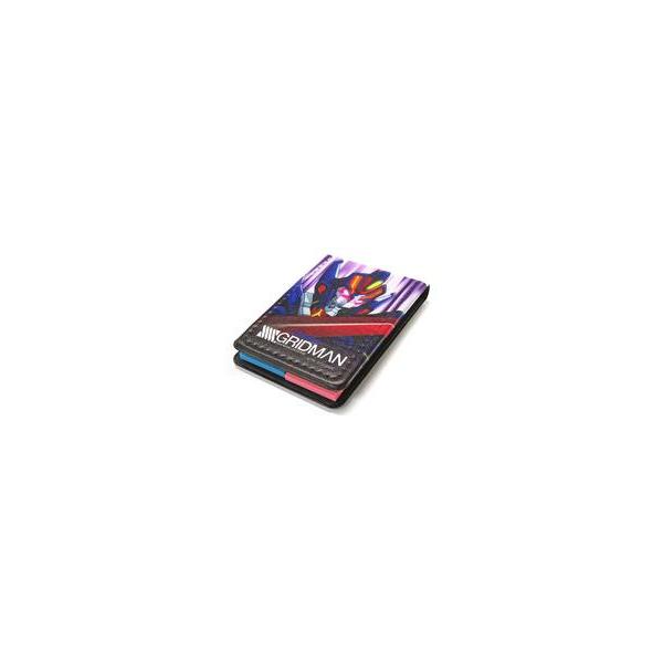 商品名：中古ノート・メモ帳 08.グリッドナイト 場面写イラスト レザーフセンブック 「SSSS.GRIDMAN」 SSSS.GRIDMAN＆SSSS.DYNAZENON POP UP SHOP in 東京キャラクターストリートグッズ商品解...