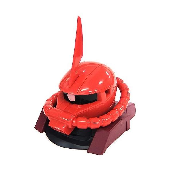 商品名：中古文房具 MS-06S シャア専用ザク ザクヘッドテープカッター 「機動戦士ガンダム」 商品解説■大人気「機動戦士ガンダム」より、シャア専用ザク1/35スケールのヘッドテープカッターが登場!ザクの頭部を模したテープカッター。頭部を...