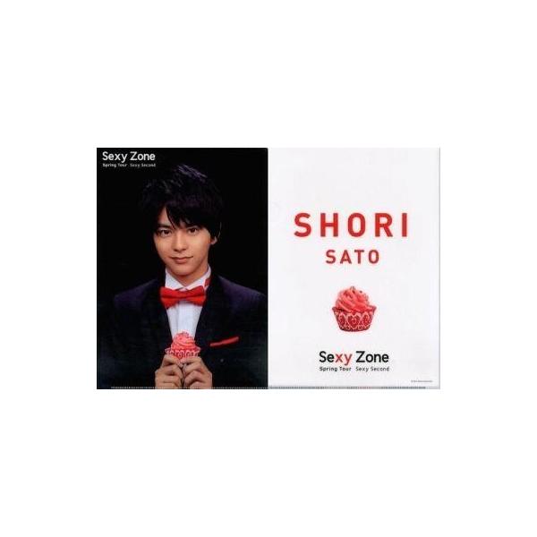 商品名：中古クリアファイル(男性アイドル) 佐藤勝利 A4クリアファイル 「Sexy Zone Spring Tour Sexy Second」商品解説■「Sexy Zone Concert Tour Sexy Second」で販売されたク...