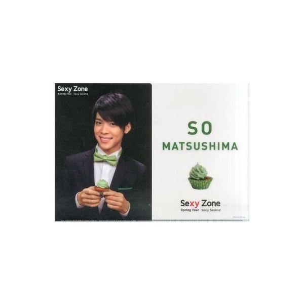 商品名：中古クリアファイル(男性アイドル) 松島聡 A4クリアファイル 「Sexy Zone Spring Tour Sexy Second」商品解説■「Sexy Zone Spring Tour Sexy Second」の公式グッズです。...