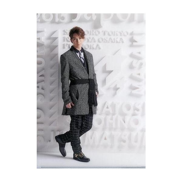 商品名：中古クリアファイル(男性アイドル) 松本潤(嵐) A4クリアファイル 「ARASHI LIVE TOUR 2015 Japonism」商品解説■「ARASHI LIVE TOUR 2015 Japonism」の公式グッズです。【商品...