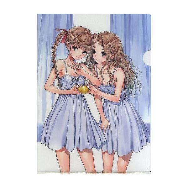 商品名：中古クリアファイル 司城夕月＆司城来夢 描き下ろしA4クリアファイル 「PS4/PS Vitaソフト BLUE REFLECTION 幻に舞う少女の剣」 ゲオ購入特典商品解説■こちらはPS4/PS Vitaソフト「BLUE REFL...