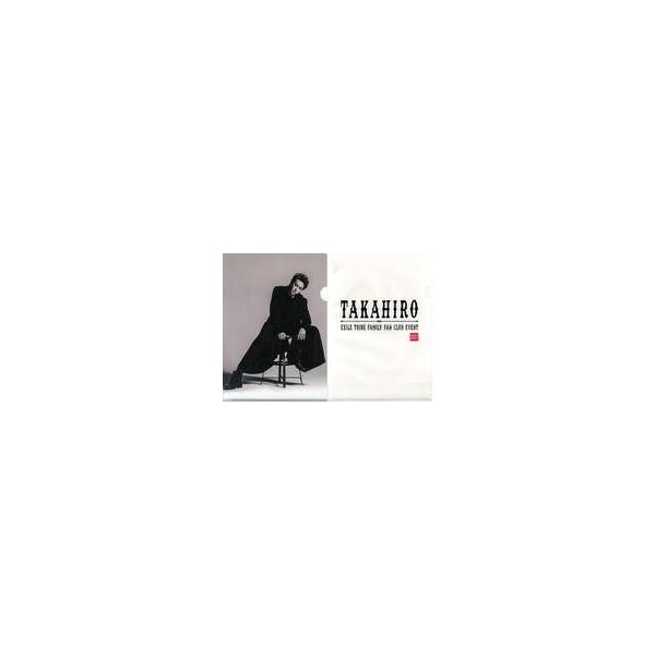 商品名：中古クリアファイル(男性アイドル) TAKAHIRO A4クリアファイル2枚セット 「EXILE TRIBE FAMILY FAN CLUB EVENT “TAKAHIRO 道の駅 2017-2018”」10017110018商品解...
