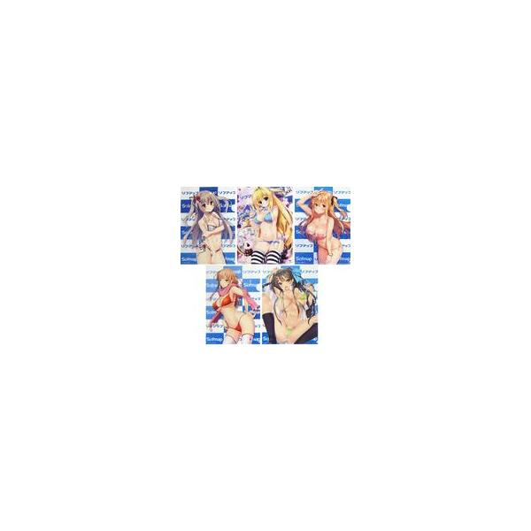 商品名：中古クリアファイル 集合 ソフマップガールズコレクション A4クリアファイル5枚セット C95グッズ商品解説■コミックマーケット95(コミケ95/2018冬)にて販売された『ソフマップガールズコレクション A4クリアファイル5枚セッ...