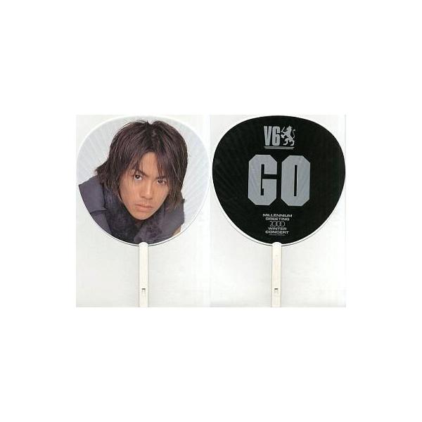 商品名：中古うちわ(男性) 森田剛 ジャンボうちわ 「V6 MILLENNIUM GREETING 2000 WINTER CONCERT」商品解説■「V6 WINTER CONCERT 2000 MILLENNIUM GREETING」の...