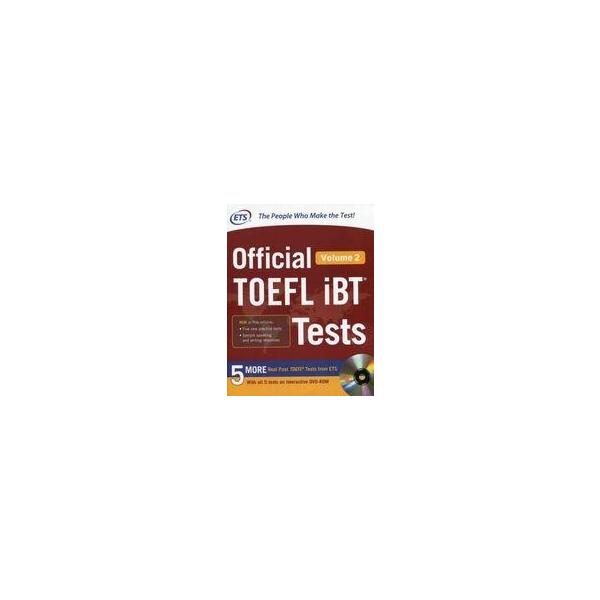 商品名：中古洋書 ≪洋書≫ DVD付)Official TOEFL iBT Tests Volume 2 / Educational Testing Service洋書DVD1枚付き