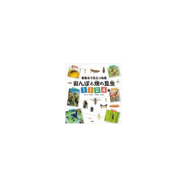 商品名：中古単行本(実用) ≪生物科学・一般生物学≫ 田んぼと畑の昆虫1124種 / 鈴木知之 / 古谷愛子クリスティーヌ・バー生物科学・一般生物学昆虫図鑑に掲載されている虫は、子ども向け、大人向けを問わず、大型でメジャーな昆虫ばかり。しか...