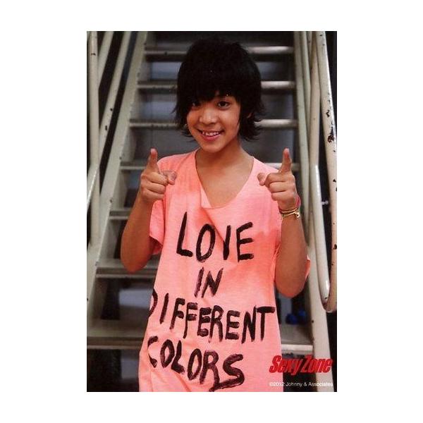 商品名：中古生写真(ジャニーズ) Sexy Zone/松島聡/上半身・衣装ピンク・両手人差し指立て/「Johnny’s Dome Theatre 〜SUMMARY2012〜」オリジナルフォト生写真(ジャニーズ)/アイドル/Sexy Zone