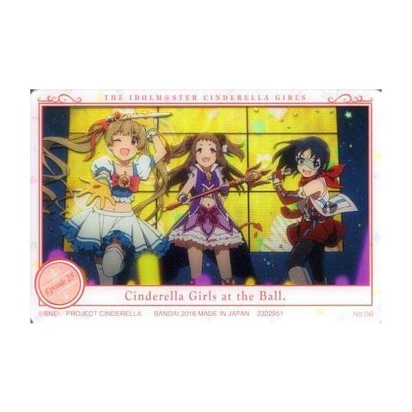 商品名：中古アニメ系トレカ No.26：Cinderella Girls at the Ball.アニメ系トレカ/フォトカード/アイドルマスターシンデレラガールズウエハース2[2322951]分類：フォトカードアイドルマスターシンデレラガー...