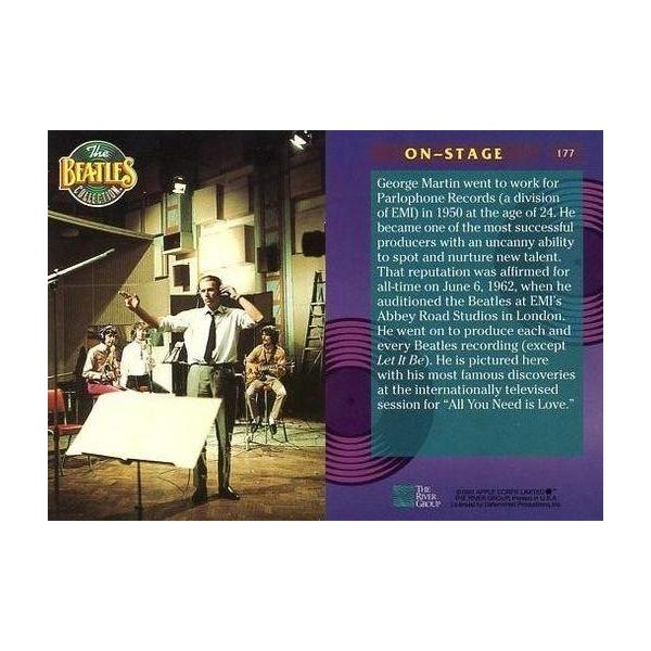 商品名：中古コレクションカード(男性) 177：ビートルズ/The Beatles Collectionコレクションカード(男性)/The Beatles Collectionused0130_tradingcard