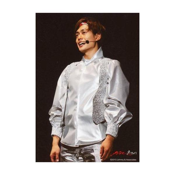 商品名：中古生写真(ジャニーズ) A.B.C-Z/塚田僚一/ライブフォト・膝上・衣装銀グレー・両手下・体左向き・口開き/ABC座2013 ジャニーズ伝説生写真(ジャニーズ)/アイドル/A.B.C-Z