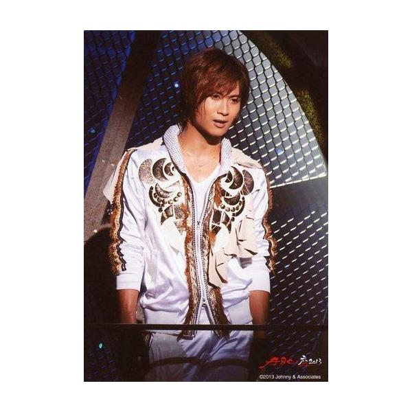 商品名：中古生写真(ジャニーズ) A.B.C-Z/橋本良亮/ライブフォト・膝上・衣装白・金・右向き・口開け・両手下/「ABC座 2013 ジャニーズ伝説」ステージフォト生写真(ジャニーズ)/アイドル/A.B.C-Z