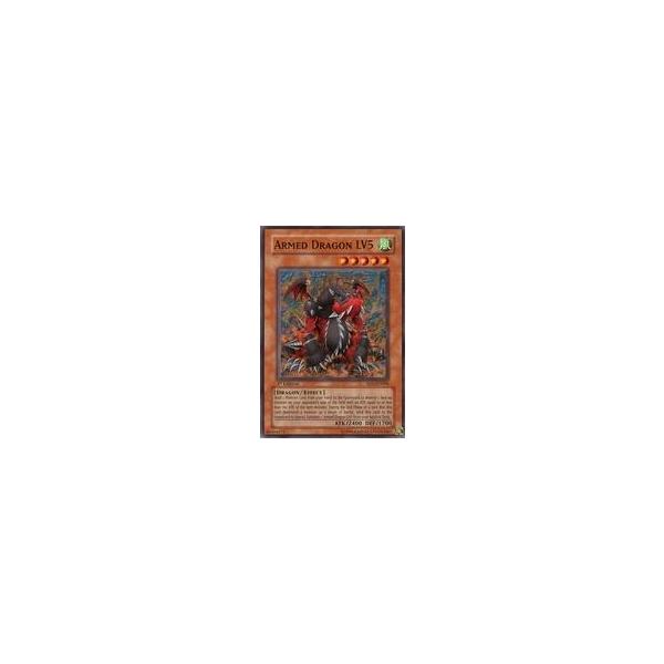 商品名：中古遊戯王 SD1-EN006[N]：Armed Dragon LV5/アームド・ドラゴン LV5遊戯王/N/効果モンスター/英語版/Structure Deck：Dragon’s Roar分類：効果モンスター/レア度：Nシリーズ：...