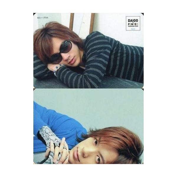 商品名：中古コレクションカード(男性) BREAKERZ/DAIGO/裏面パズルカード 4/DAIGO×PENPEN Collection Card Vol.2コレクションカード(男性)/DAIGO×PENPEN Collection Ca...