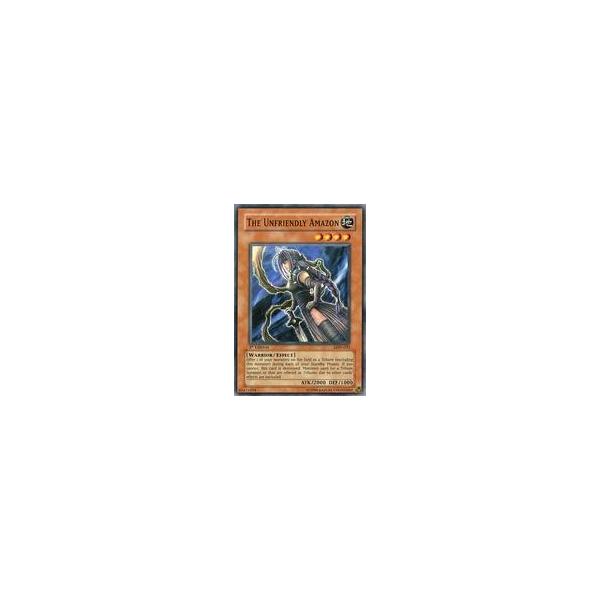 商品名：中古遊戯王 LON-031[N]：The Unfriendly Amazon/味方殺しの女騎士遊戯王/N/効果モンスター/アジア版/Labyrinth of Nightmare分類：効果モンスター/レア度：Nシリーズ：アジア版/La...
