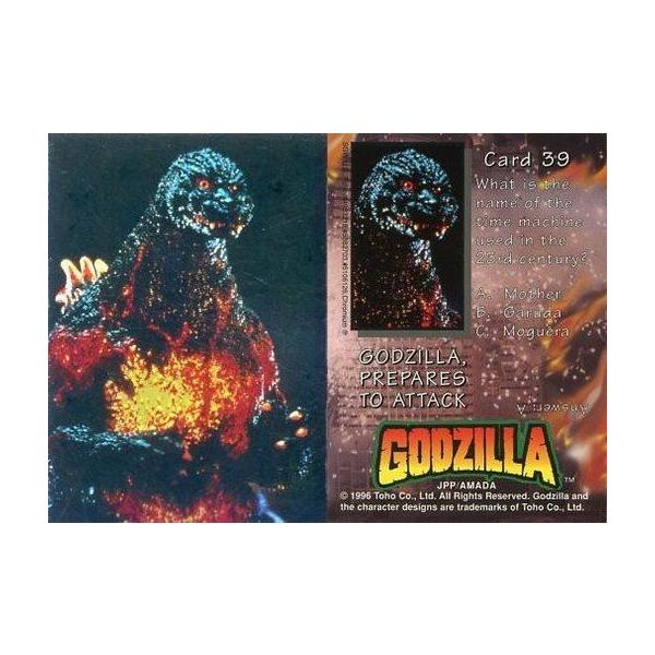 商品名：中古アニメ系トレカ Card 39：Godzilla， Prepares to Attackアニメ系トレカ/GODZILLA CHROMIUM TRADING CARDGODZILLA CHROMIUM TRADING CARDus...