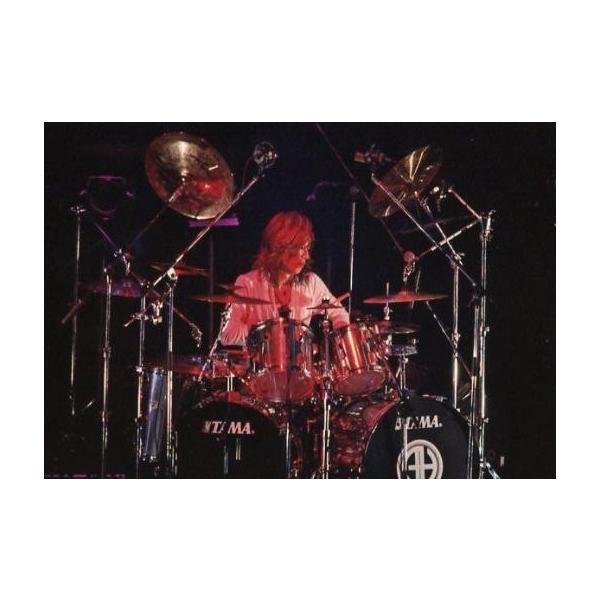 商品名：中古生写真(男性) DELUHI/Sujk(スーク)/ライブフォト・横型・上半身・シャツ白・ドラムセット・顔右向き/アーティスト生写真生写真(男性)/ヴィジュアル系バンド/DELUHI