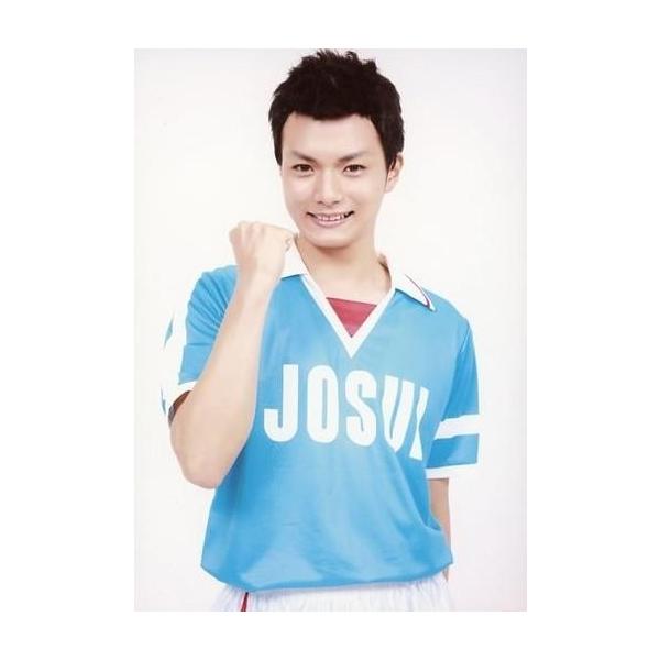 商品名：中古生写真(男性) 伊藤孝太郎(田中衛)/上半身・ユニフォーム・右手上げ・キャラクターショット/桜上水くじ/舞台「ホイッスル!BREAK THROUGH-壁をつき破れ-」〜笛ステまでのカウントダウンイベント!!〜ブロマイドくじ生写真...