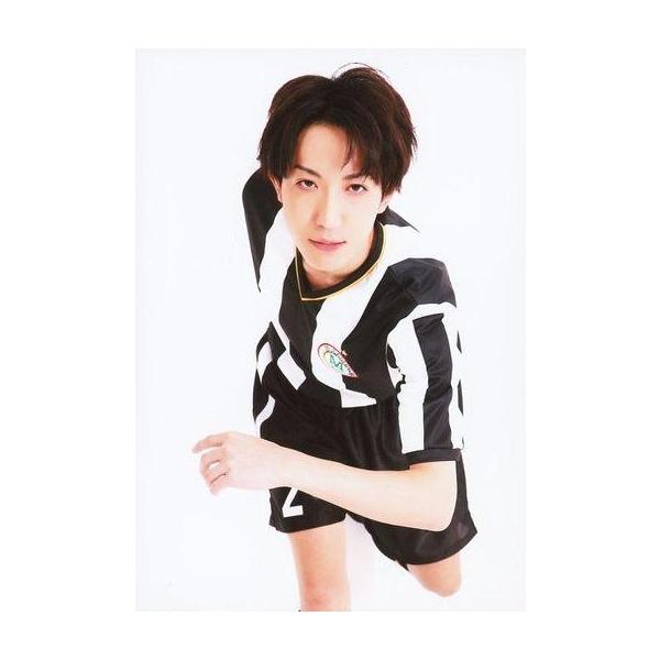 商品名：中古生写真(男性) 普光院貴之(根岸靖人)/膝上・ユニフォーム・前のめり・キャラクターショット/武蔵森くじ/舞台「ホイッスル!BREAK THROUGH-壁をつき破れ-」〜笛ステまでのカウントダウンイベント!!〜ブロマイドくじ生写真...