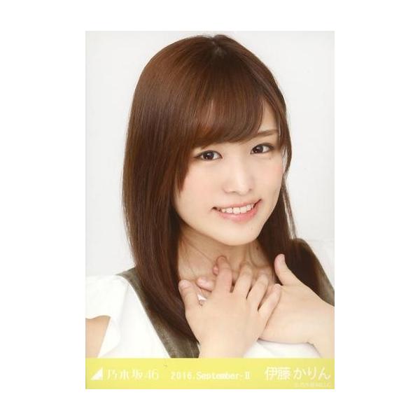 商品名：中古生写真(乃木坂46) 伊藤かりん/バストアップ・サロペット/「2016.September-II」Web shop 限定ランダム生写真生写真(乃木坂46)/アイドル/乃木坂46