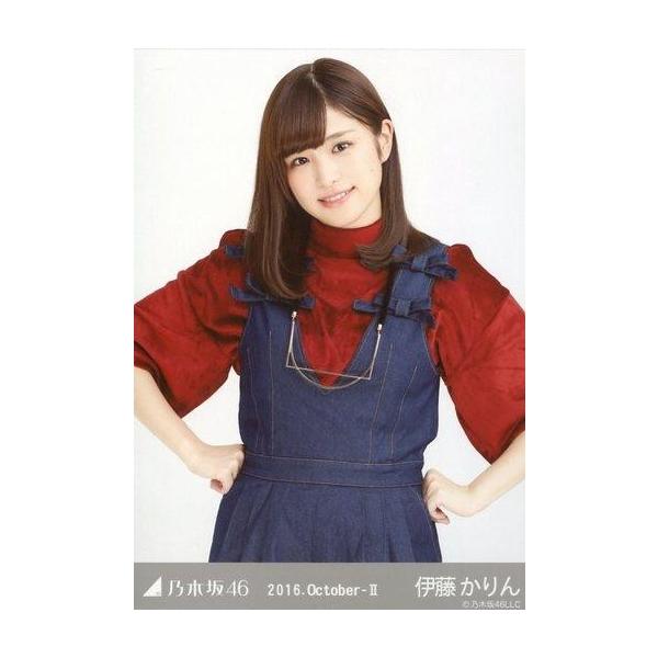 商品名：中古生写真(乃木坂46) 伊藤かりん/上半身・ベロア/「2016.October-II」Web shop 限定ランダム生写真生写真(乃木坂46)/アイドル/乃木坂46