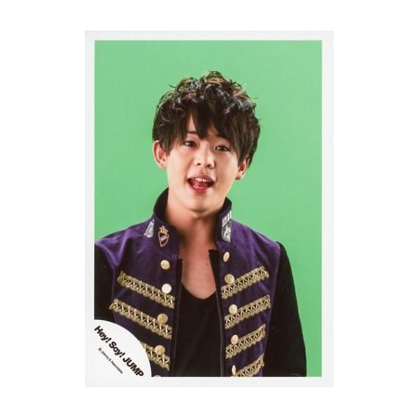 商品名：中古生写真(ジャニーズ) Hey! Say! JUMP/有岡大貴/バストアップ・衣装紫・黒・金・口開け・背景緑/「Fantastic Time」PV＆ジャケ写撮影/公式生写真生写真(ジャニーズ)/アイドル/Hey! Say! JUMP