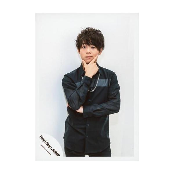商品名：中古生写真(ジャニーズ) Hey! Say! JUMP/有岡大貴/膝上・衣装黒・右手顎・口閉じ・背景白/「Fantastic Time」PV＆ジャケ写撮影/公式生写真生写真(ジャニーズ)/アイドル/Hey! Say! JUMP
