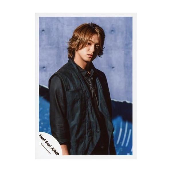 商品名：中古生写真(ジャニーズ) Hey! Say! JUMP/高木雄也/上半身・衣装黒・右向き・首傾げ・口閉じ・背景青グレー/「Fantastic Time」PV＆ジャケ写撮影/公式生写真生写真(ジャニーズ)/アイドル/Hey! Say!...