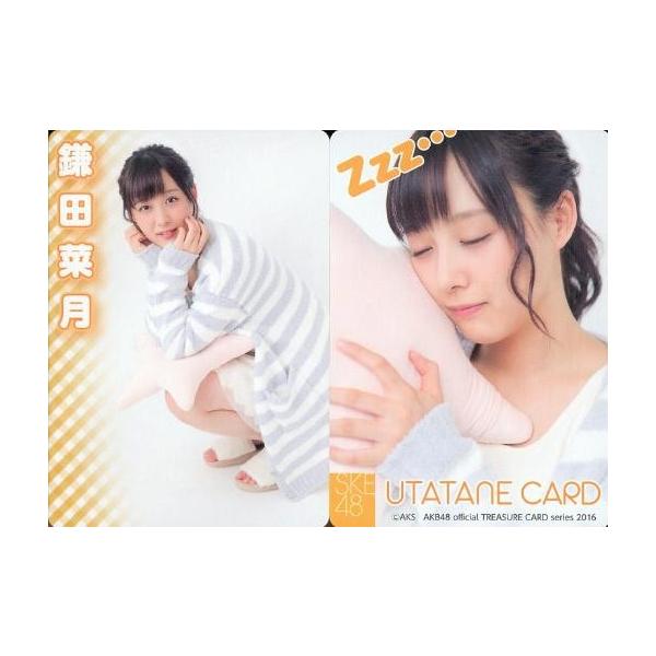 商品名：中古アイドル(AKB48・SKE48) [レギュラーカード【うたたねカード】]：鎌田菜月/レギュラーカード【うたたねカード】/SKE48 official TREASURE CARD SeriesIIアイドル(AKB48・SKE48...