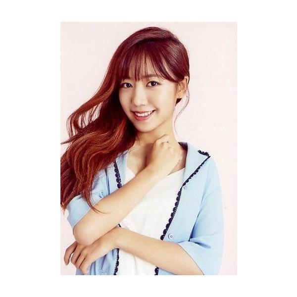 商品名：中古生写真(女性) Apink/Kim NamJoo(キム・ナムジュ)/バストアップ・衣装水色・右手首元・背景ピンク/CD「PINK DOLL」リリースイベント会場販売フォトコレクション生写真(女性)/アイドル/A Pink
