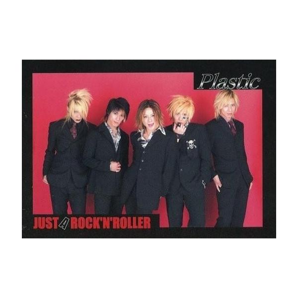 商品名：中古コレクションカード(男性) 008：Plastic/集合(5人)/ロゴ「How Do You Feel THESE GUYS?」/Plastic トレーディングカードコレクションカード(男性)/Plastic トレーディングカー...