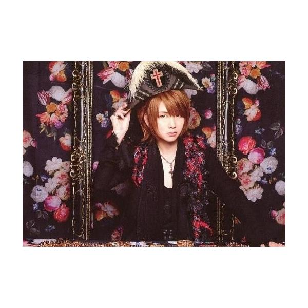 商品名：中古コレクションカード(男性) ROOT FIVE/ぽこた/横型・上半身・衣装黒・赤チェック・帽子・背景花柄/「□5-ROOTFIVE-JAPAN TOUR 2014 “SUMMER DAYS’ STORY” BANDLIVE si...