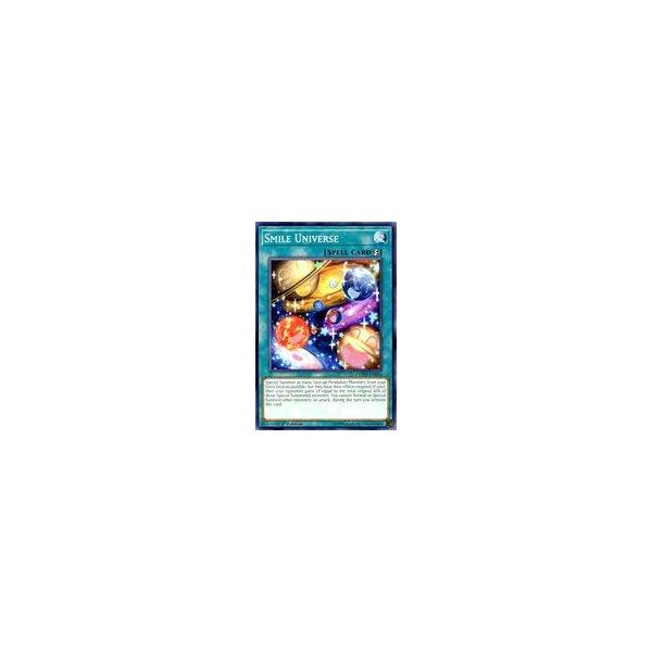 商品名：中古遊戯王 COTD-EN056[N]：Smile Universe/スマイル・ユニバース遊戯王/N/魔法/英語版/Code of the Duelist分類：魔法/レア度：Nシリーズ：英語版/Code of the Duelist...