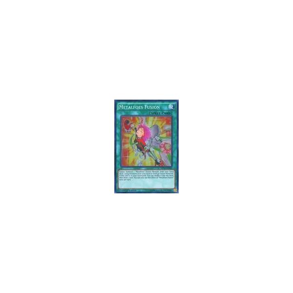 商品名：中古遊戯王 MP17-EN104[SR]：Metalfoes Fusion/錬装融合遊戯王/SR/魔法/英語版/2017 Mega-Tin Mega Pack分類：魔法/レア度：SRシリーズ：英語版/2017 Mega-Tin Me...