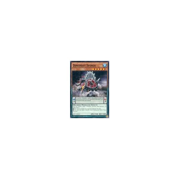 商品名：中古遊戯王 MP17-EN015[N]：Dinomist Spinos/ダイナミスト・スピノス遊戯王/N/ペンデュラムモンスター/英語版/2017 Mega-Tin Mega Pack分類：ペンデュラムモンスター/レア度：Nシリーズ...