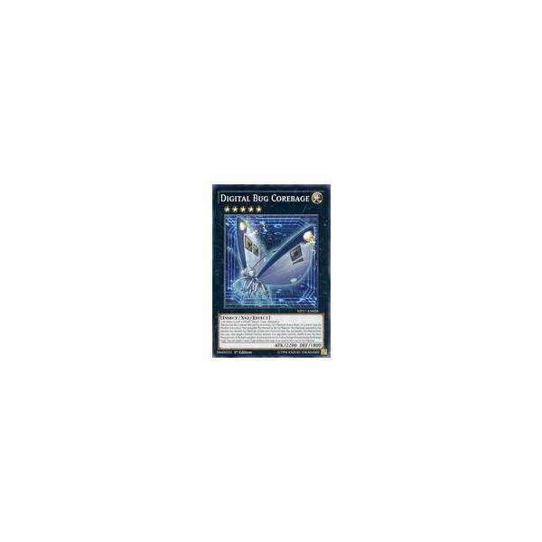 商品名：中古遊戯王 MP17-EN028[N]：Digital Bug Corebage/電子光虫-コアベージ遊戯王/N/エクシーズモンスター/英語版/2017 Mega-Tin Mega Pack分類：エクシーズモンスター/レア度：Nシリ...