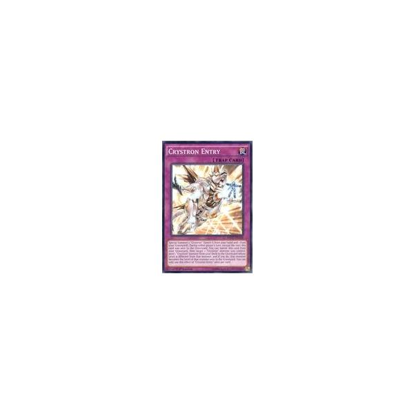 商品名：中古遊戯王 MP17-EN160[N]：Crystron Entry/クリストロン・エントリー遊戯王/N/罠/英語版/2017 Mega-Tin Mega Pack分類：罠/レア度：Nシリーズ：英語版/2017 Mega-Tin M...