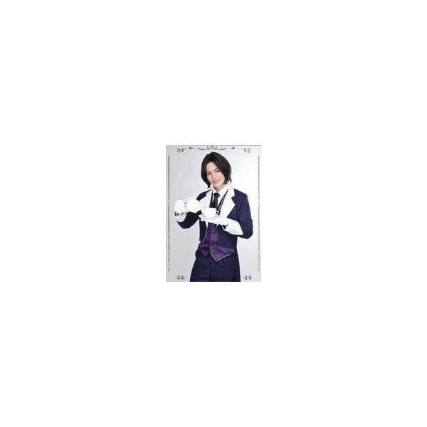 商品名：中古生写真(男性) 田村良太(ケヴィン)/膝上・衣装紫・両手ティーセット・キャラクターショット/ミュージカル「『魔界王子 devils and realist』the Second spirit」ランダムブロマイド生写真(男性)/俳優