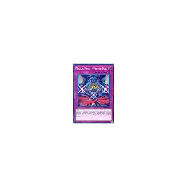 商品名：中古遊戯王 SPWA-EN027[SR]：Magical Musket-Fiendish Deal/魔弾-デビルズ・ディール遊戯王/SR/罠/英語版/Spirit Warriors分類：罠/レア度：SRシリーズ：英語版/Spirit...