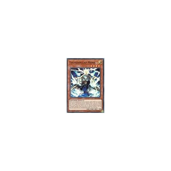 商品名：中古遊戯王 SAST-EN026[SR]：Thunderclap Monk/封狼雷坊遊戯王/SR/効果モンスター/英語版/Savage Strike分類：効果モンスター/レア度：SRシリーズ：英語版/Savage Strikeuse...