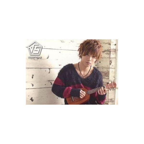 商品名：中古コレクションカード(男性) ROOT FIVE/koma’n/レアver/CD「ROOT FIVE」通常盤 初回生産限定特典トレカコレクションカード(男性)/CD「ROOT FIVE」通常盤 初回生産限定特典トレカused013...