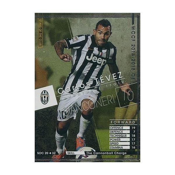 商品名：中古WCCF SOC 20/32[STARS OF THE CLUB]：カルロス・テベスWCCF/STARS OF THE CLUB/FW/2014-2015 OE分類：FW/レア度：STARS OF THE CLUBシリーズ：20...