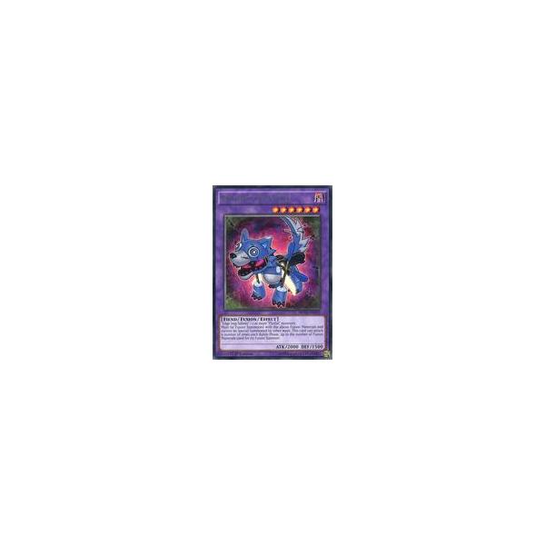 商品名：中古遊戯王 MP15-EN159[R]：Frightfur Wolf/デストーイ・シザー・ウルフ遊戯王/R/融合モンスター/英語版/2015 Mega-Tin Mega Pack分類：融合モンスター/レア度：Rシリーズ：英語版/20...
