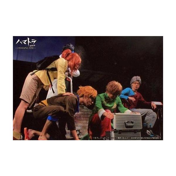 商品名：中古生写真(男性) 集合(5人)/ライブフォト・横型・全身・座り・両手箱・目線下/舞台「ハマトラ THE STAGE -CROSSING TIME-」ブロマイド生写真(男性)/俳優