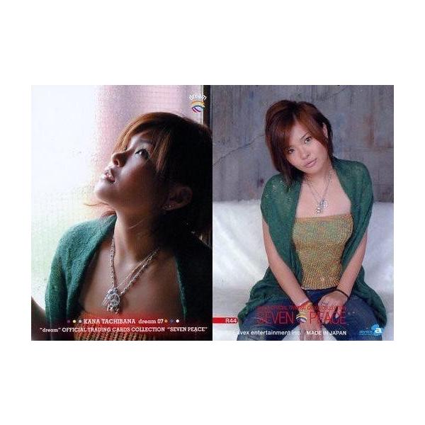 商品名：中古コレクションカード(女性) R44 ： dream/橘佳奈/レギュラーカード/dream OFFICIAL TRADING CARDS COLLECTION SEVEN PEACEコレクションカード(女性)/dream OFFI...
