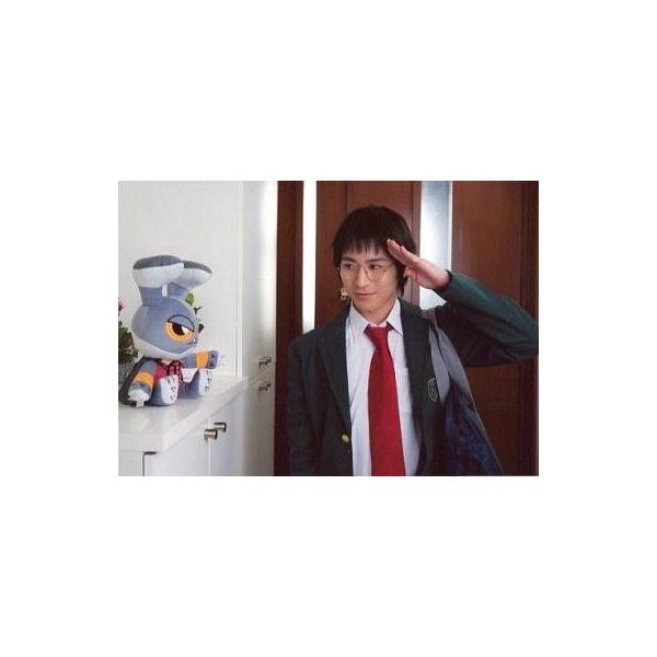商品名：中古生写真(男性) 村井良大(小野田坂道)/横型・制服・敬礼・メガネ・笑顔・キャラクターショット/舞台『弱虫ペダル』 インターハイ篇 The Second Order ブロマイド生写真(男性)/俳優