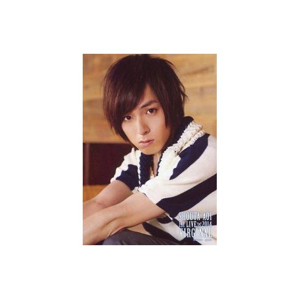 商品名：中古生写真(男性) 蒼井翔太/バストアップ・ボーダー柄衣装白.黒・左向き/1st LIVE 2014「VIRGINAL」トレーディングブロマイド生写真(男性)/声優